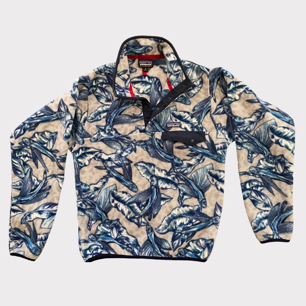 Rare Patagonia Synchilla “Flying Fish” Fleece (2016) - Gem